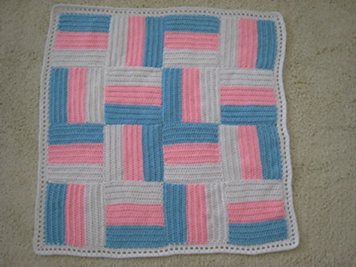 Ravelry: Contemporary Pinwheel Throw pattern by Elaine Bartlett