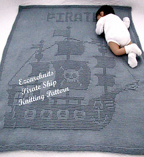 Ravelry: Pirate Ship pattern by Ezcareknits