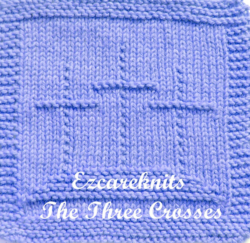 Ravelry: The Three Crosses pattern by Ezcareknits
