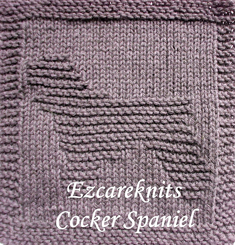 Ravelry: Cocker Spaniel pattern by Ezcareknits