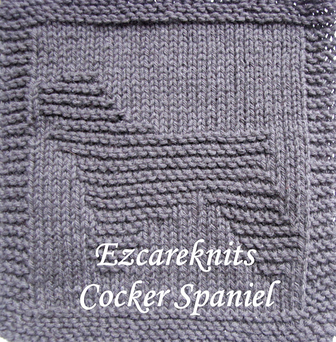 Ravelry: Cocker Spaniel pattern by Ezcareknits