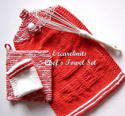 Ravelry: Chef's Towel Set pattern by Ezcareknits