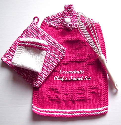 Ravelry: Chef's Towel Set pattern by Ezcareknits