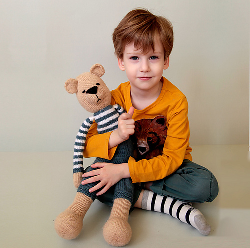 Ravelry: Long Teddy Bear pattern by Eteri Khodonashvili