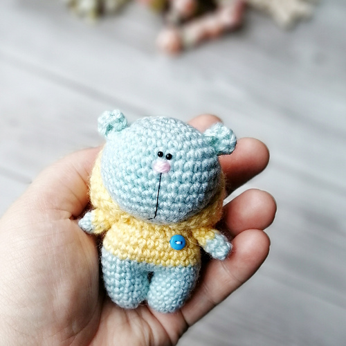 Ravelry: Little bear pattern by Irina Lebzina
