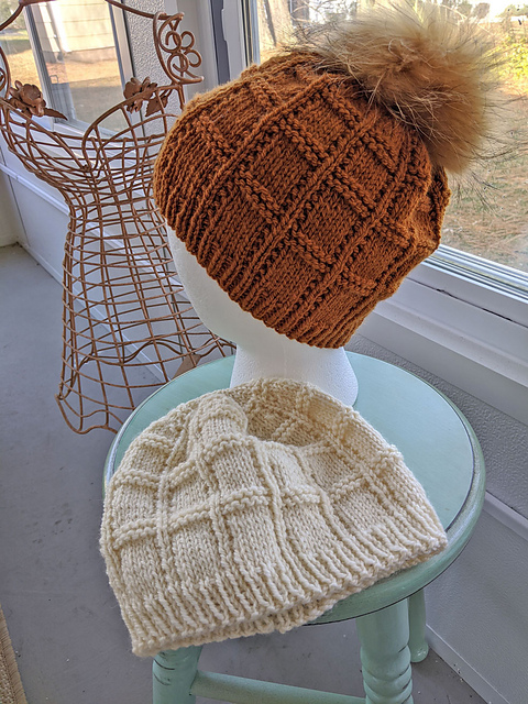 Ravelry: Splendid Squares Hat pattern by Debbie Trainor