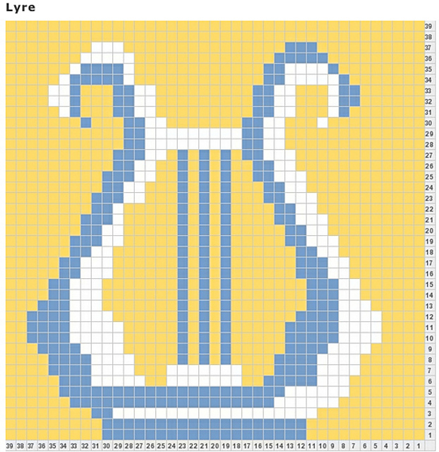 Ravelry: Orpheus' Lyre pattern by Jean Fox