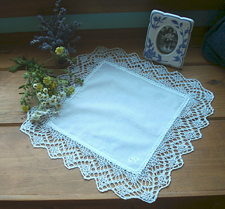 Ravelry: Diamond Edging pattern by A.M.