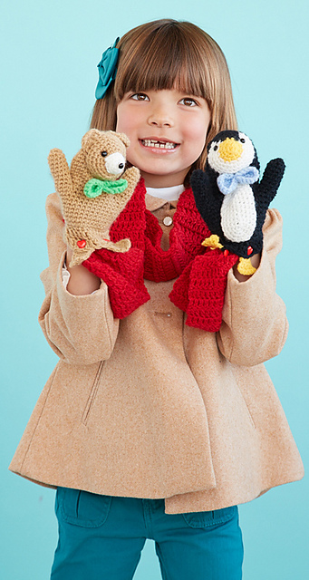 Ravelry: Puppet Scarf pattern by Monica Rodriguez Fuertes