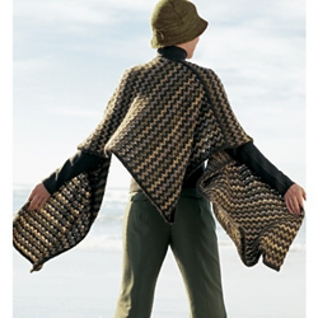 Ravelry: #01 Two-Piece Stole pattern by Barbara Venishnick
