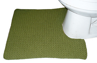 Ravelry: Wattle Stitch Toilet Mat pattern by Carla Aguiar