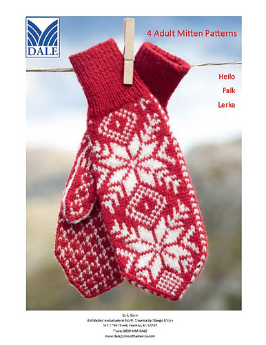 Ravelry: 219 Mittens pattern by Dale Design