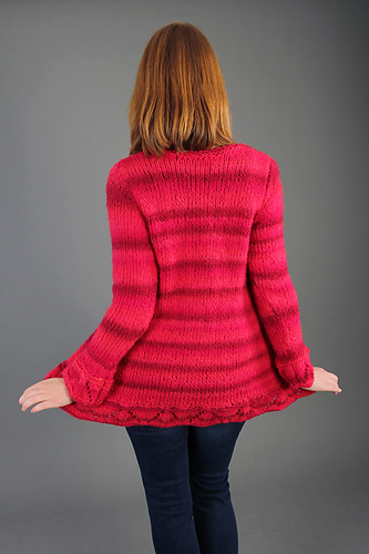 Ravelry: Knit cardi Ultra Red pattern by Fashion Martina