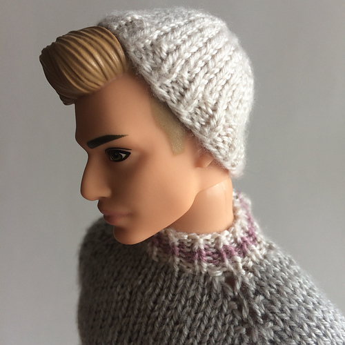 Ravelry: Cozy Knit Hat for Ken pattern by Faun Party