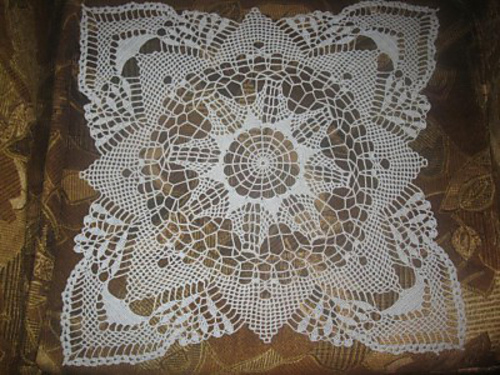 Ravelry: Square Doily pattern by Elizabeth Hiddleson