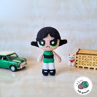 Ravelry: The Powerpuff Girls pattern by María Fernanda Rojas