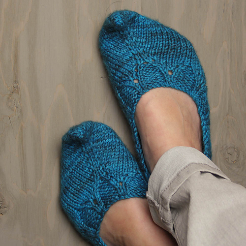 Ravelry: Persian Curled Toe Slippers pattern by Jenise Hope