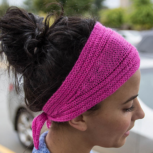 Ravelry: Wrap and Tie Headband pattern by Jenise Hope