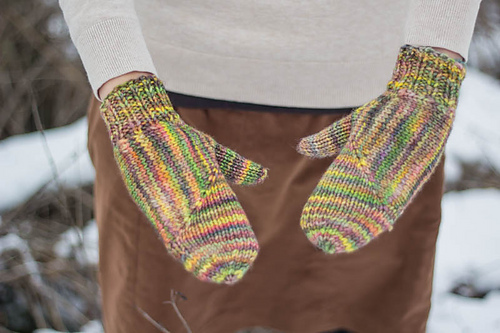 Ravelry: Block Mittens pattern by Jenise Hope
