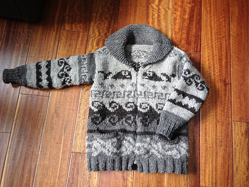 Ravelry: Basic Salish Indian Sweater pattern by Priscilla Gibson-Roberts