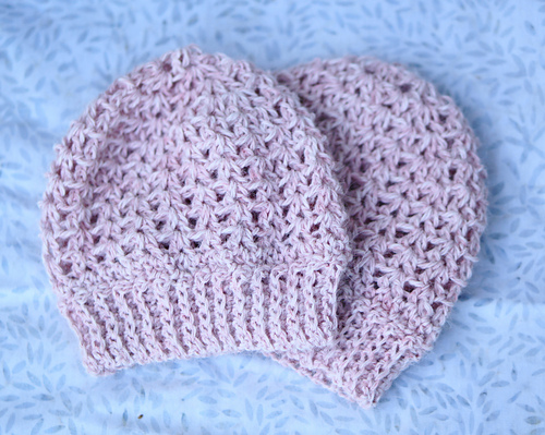 Ravelry: The Perfect V-Stitch Hat pattern by Sarah Lora