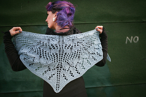 +1 Cloak of the Manta Ray, made with goodwill yarn my roommate found ...