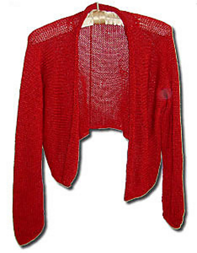 Ravelry: Linen Shrug pattern by Ram Wools