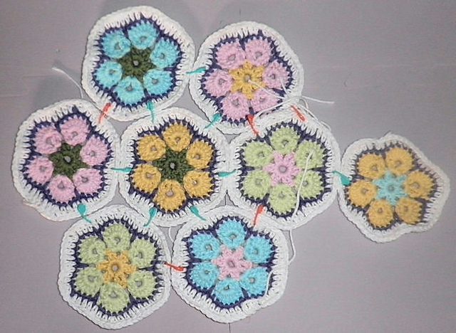 Ravelry: African Flower Motif pattern by Darlisa Riggs