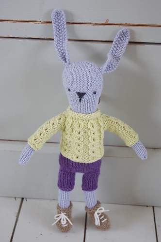 Ravelry: Knitted Nordic Rabbits pattern by Fiona Goble