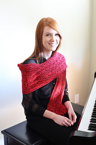 Ravelry: Anticipation Wrap Shawl or Scarf pattern by Fiona Ellis