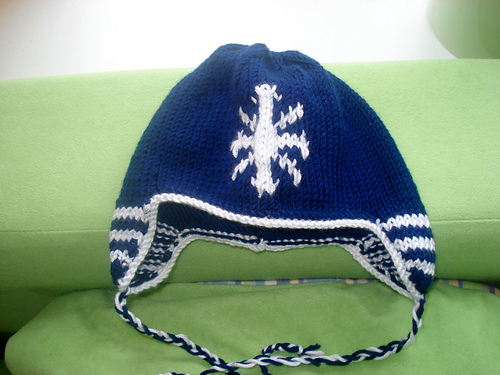 Ravelry: Snowflake Hat pattern by Zoë Mellor
