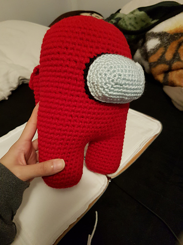Ravelry: Crewmate... or Imposter? pattern by Amanda E. Perkins