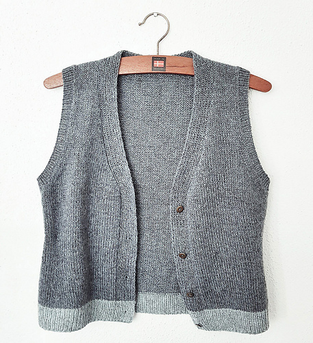 Ravelry: Spring vest pattern by Sanne Fjalland Knit-Wear