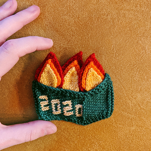 Ravelry: Dumpster Fire 2020 pattern by Kino Knits