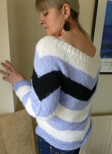 Ravelry: SKD Sarah Lund Killing Style Chevron Sweater pattern by SKD Yarns