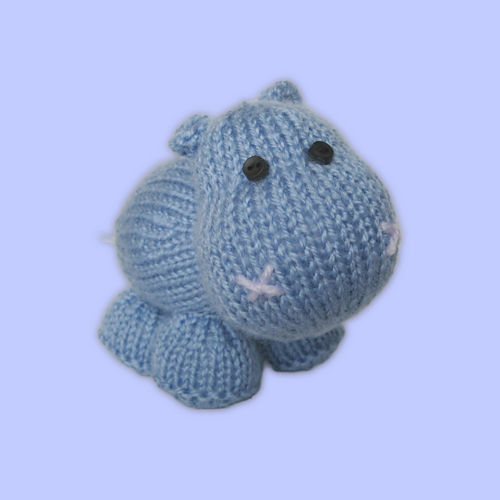 Ravelry: Higgins the Hippo pattern by Amanda Berry