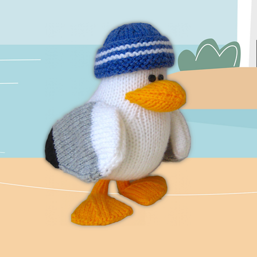 Ravelry: Sid the Seagull pattern by Amanda Berry
