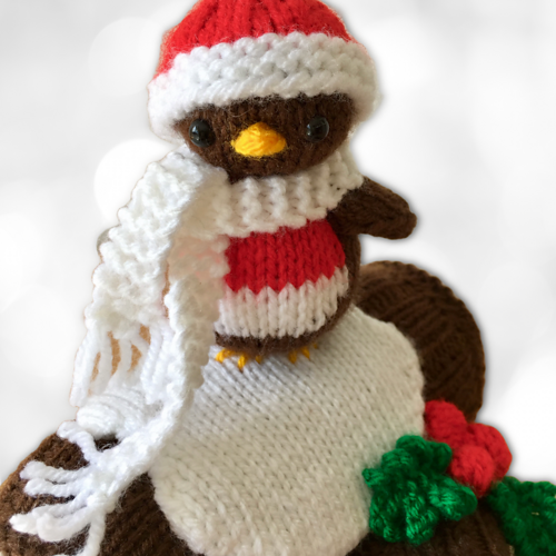 Ravelry: Yule Log Decoration pattern by Amanda Berry