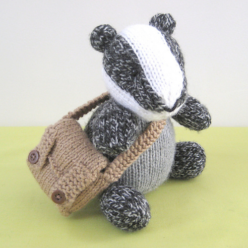 Ravelry: Brompton Badger pattern by Amanda Berry
