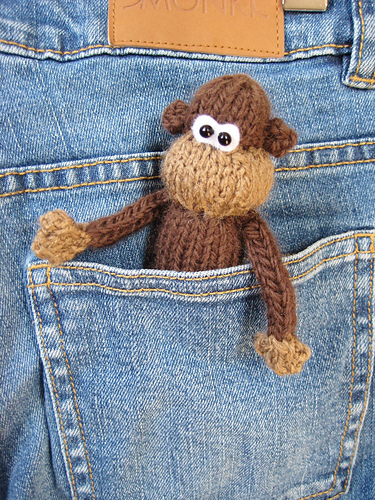 Ravelry: Pocket Monkey pattern by Amanda Berry
