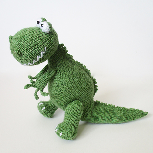 Ravelry: Trex and Bronty Dinosaurs pattern by Amanda Berry