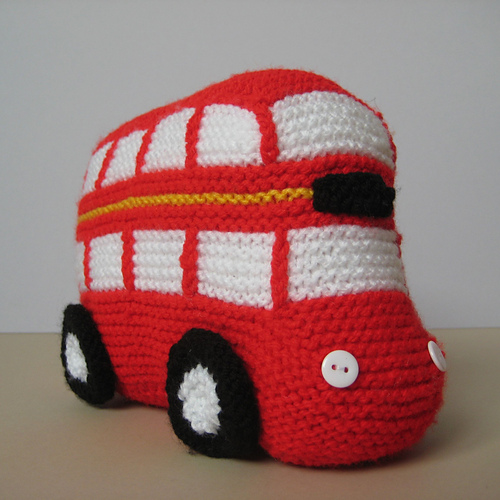 Ravelry: London Bus pattern by Amanda Berry