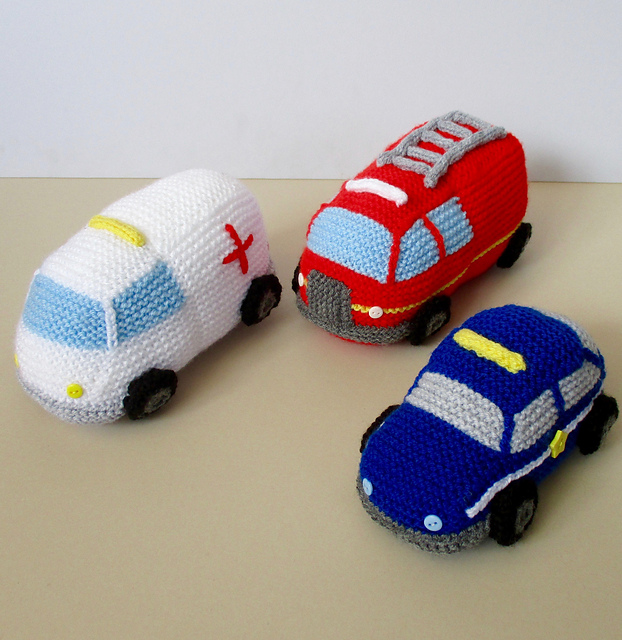 Ravelry: Emergency Vehicles pattern by Amanda Berry