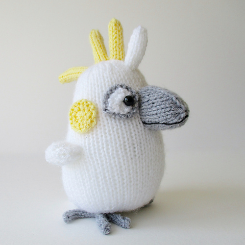 Ravelry: Colin the Cockatoo pattern by Amanda Berry