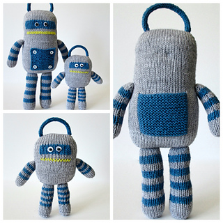 Ravelry: Robots pattern by Amanda Berry