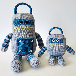 Ravelry: Robots pattern by Amanda Berry