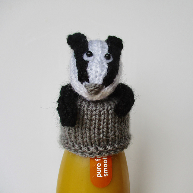 Ravelry: Innocent Big Knit Badger Hat pattern by Amanda Berry