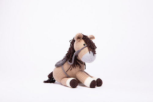 Ravelry: Dolly Donkey & Bramble Horse pattern by Amanda Berry