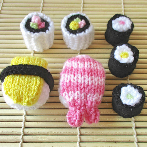 Ravelry: Sushi pattern by Amanda Berry