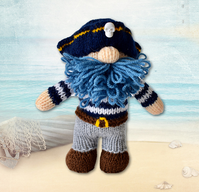 Ravelry: Captain Bluebeard pattern by Amanda Berry